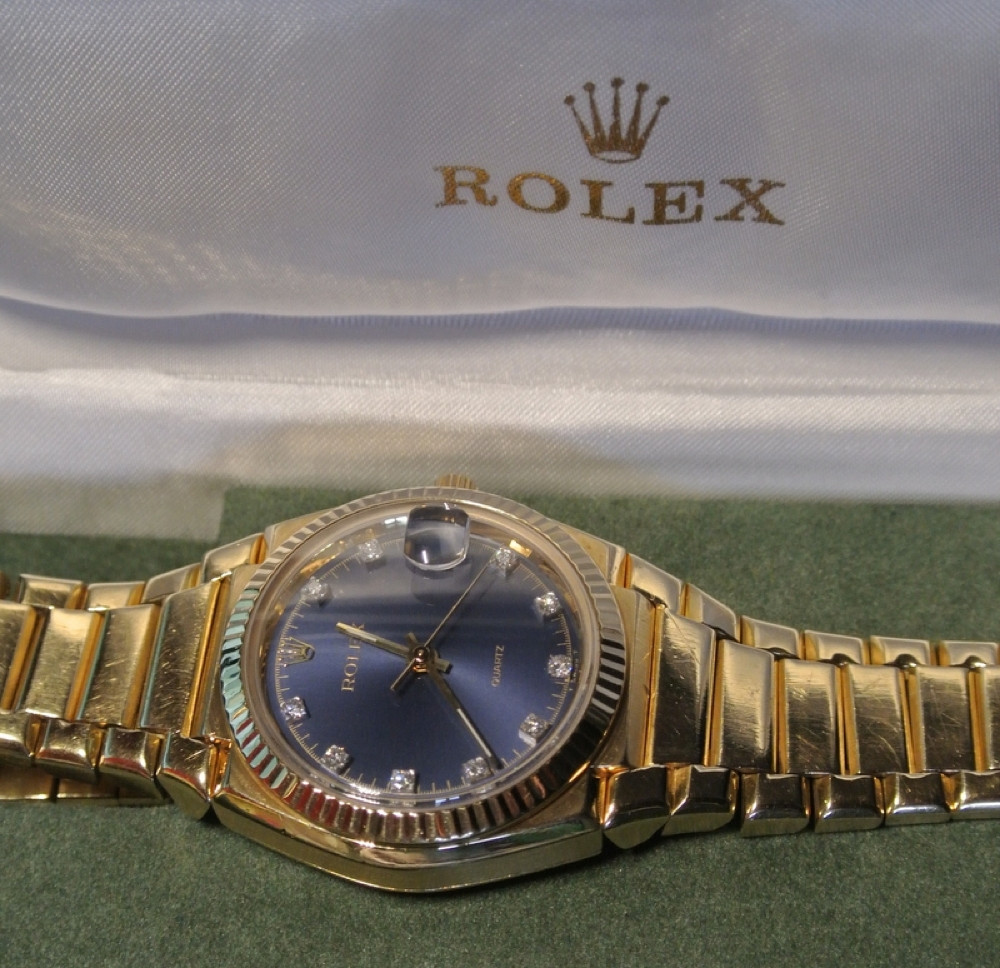 Einzigartiges mit Stil: Rolex Ref.5100 mit Brillanten limited Edition ...